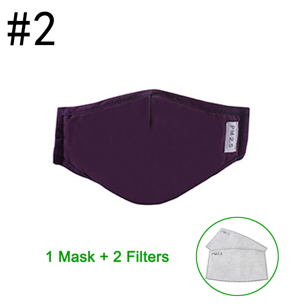 Cotton PM2.5 Black mouth Mask for protection from viruses — Luxenmart ...