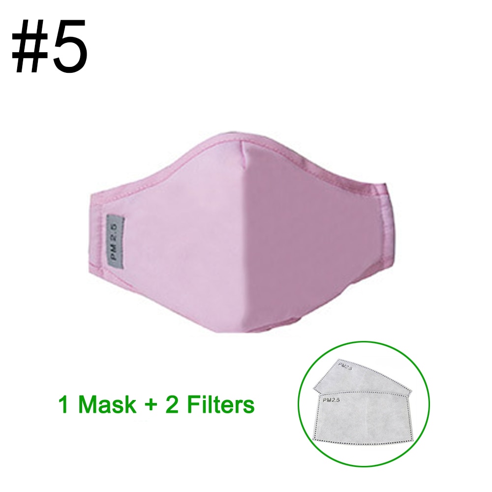 Cotton PM2.5 Black mouth Mask for protection from viruses — Luxenmart ...